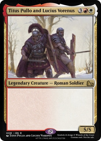 MTGNexus - Titus Pullo and Lucius Vorenus