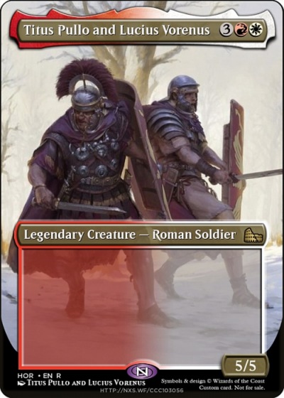 MTGNexus - Titus Pullo and Lucius Vorenus