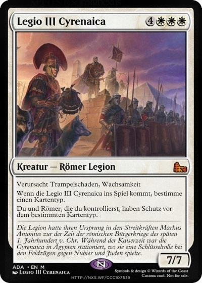 MTGNexus - Legio III Cyrenaica