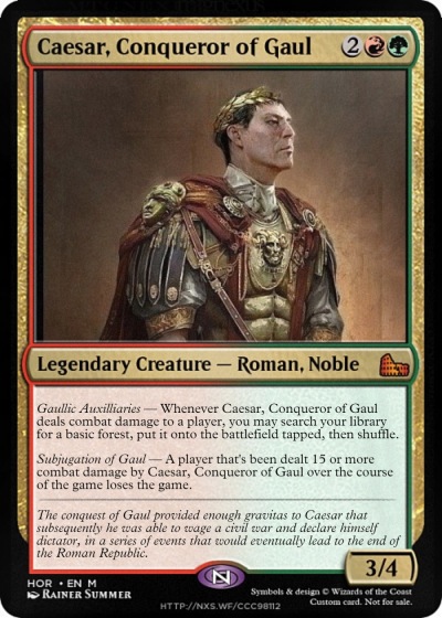 MTGNexus - Caesar, Conqueror of Gaul