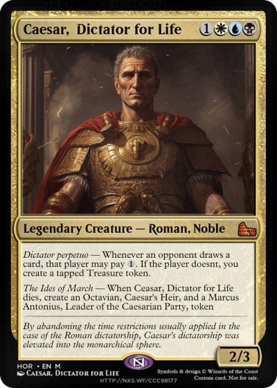 MTGNexus - Caesar, Dictator for Life