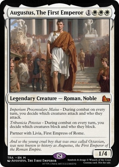 MTGNexus - Augustus, The First Emperor