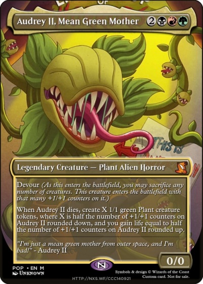 MTGNexus - Audrey II, Mean Green Mother