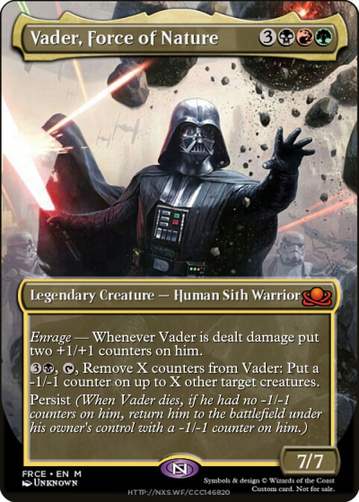 MTGNexus - Vader, Force of Nature