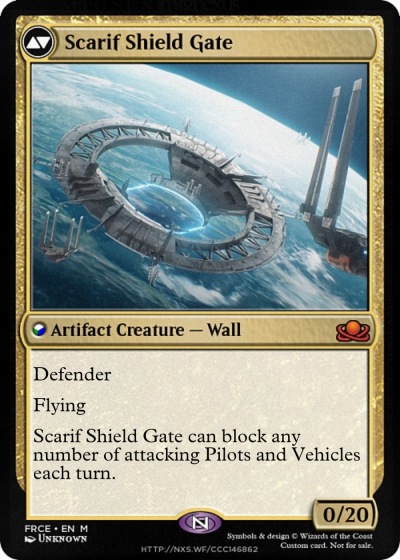 MTGNexus - Battle of Scarif // Scarif Shield Gate