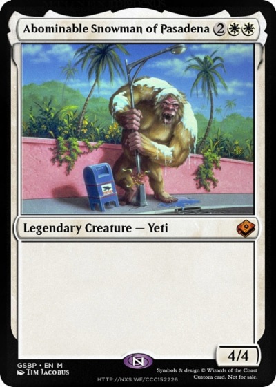 MTGNexus - Abominable Snowman of Pasadena