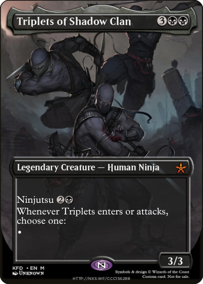 MTGNexus - Shadow Clan Triplets