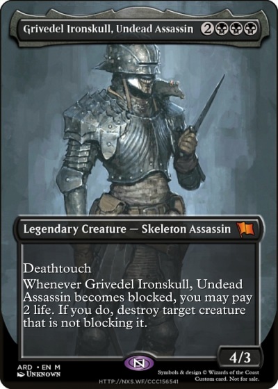 MTGNexus - Grivedel Ironskull, Undead Assassin