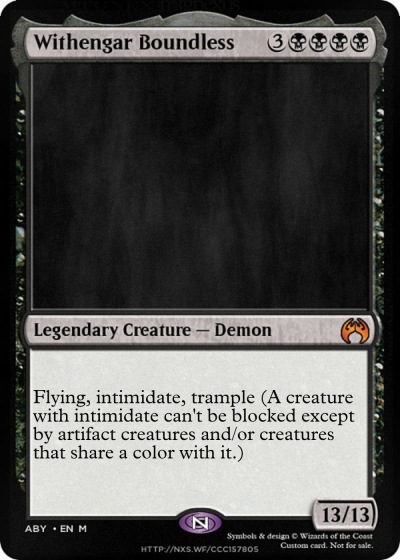 MTGNexus - Withengar Boundless
