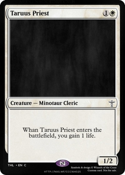 MTGNexus - Taruus Priest