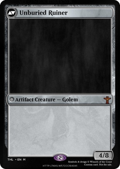MTGNexus - Buried Ruin // Unburied Ruiner