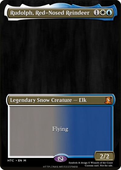 MTGNexus - Rudolph, Red-Nosed Reindeer