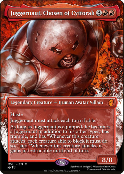 MTGNexus - Juggernaut, Chosen of Cyttorak