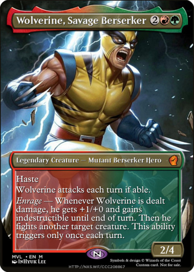 MTGNexus - Wolverine, Savage Berserker