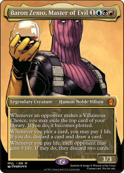 MTGNexus - Baron Zemo, Master of Evil