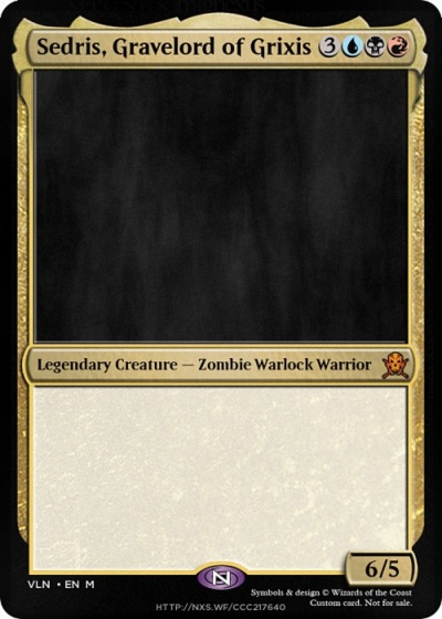 MTGNexus - Sedris, Gravelord of Grixis