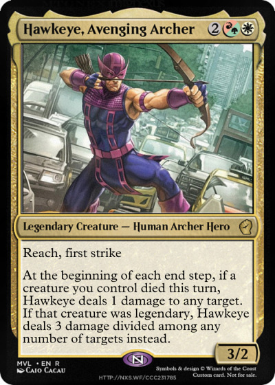 MTGNexus - Hawkeye, Avenging Archer