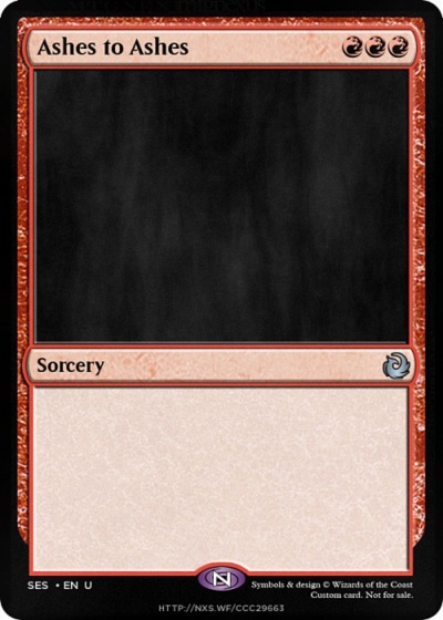 MTGNexus - Ashes to Ashes