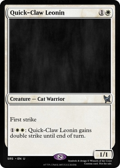 MTGNexus - Quick-Claw Leonin