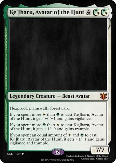 MTGNexus - Ke'Jharu, Avatar of the Hunt
