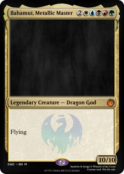 MTGNexus - Bahamut, Metallic Master
