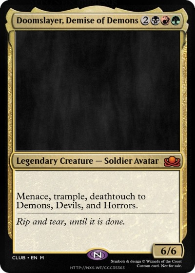 MTGNexus - Doomslayer, Demise of Demons