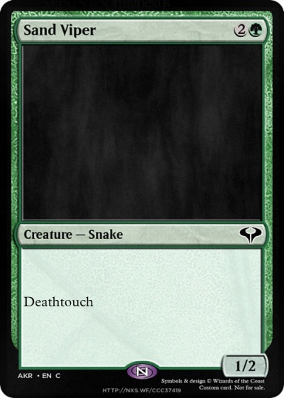 MTGNexus - Sand Viper