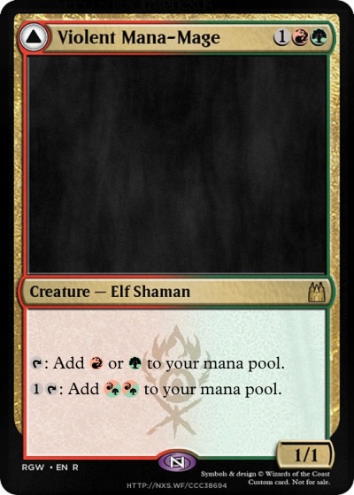 MTGNexus - Violent Mana-Mage // Vile Mana-Mage