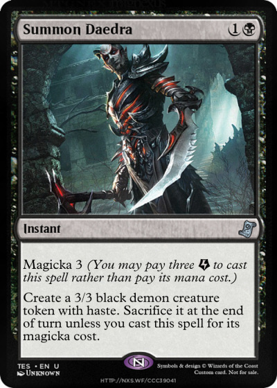 MTGNexus - Summon Daedra