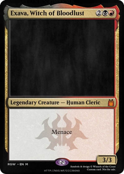 MTGNexus - Exava, Witch of Bloodlust
