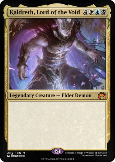 MTGNexus - Kaldreth, Lord of the Void
