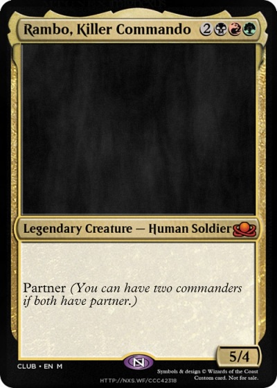 MTGNexus - Rambo, Killer Commando