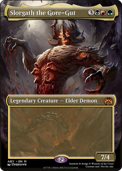 MTGNexus - Slorgath the Gore-Gut