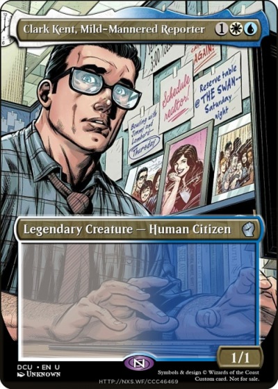 MTGNexus - Clark Kent, Mild-Mannered Reporter // Kal-El, Man of Steel