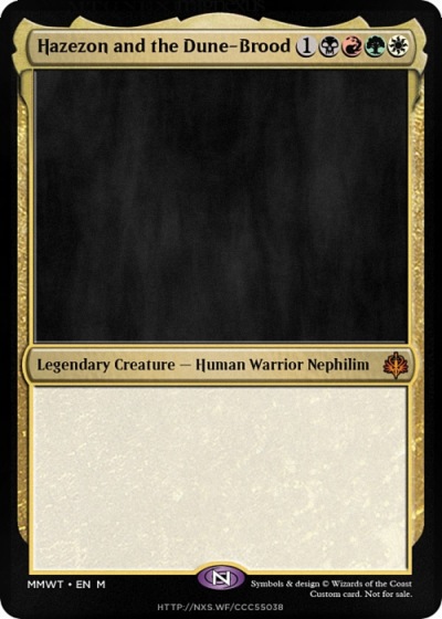 MTGNexus - Hazezon and the Dune-Brood