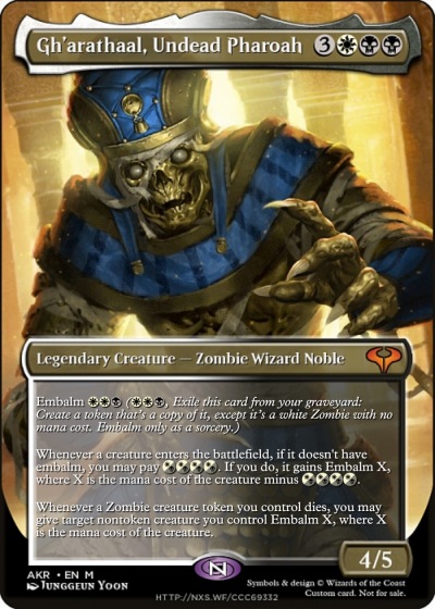 MTGNexus - Gh'arathaal, Undead Pharoah