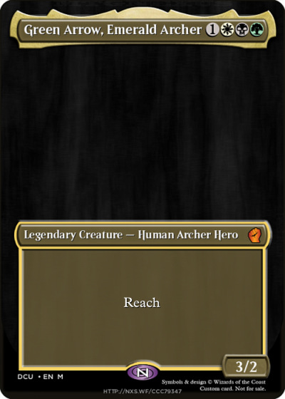 MTGNexus - Green Arrow, Emerald Archer