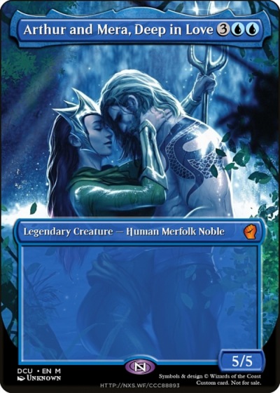 MTGNexus - Aquaman and Mera. Deep in Love