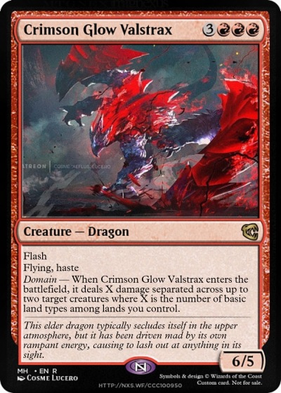 MTGNexus - Crimson Glow Valstrax