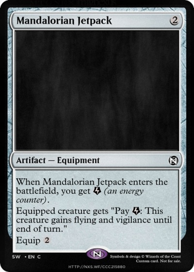 MTGNexus - Mandalorian Jetpack