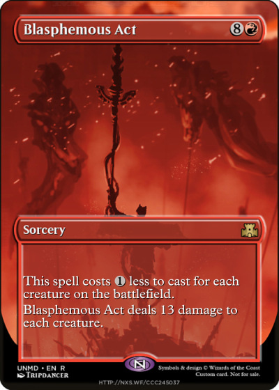 MTGNexus - Blasphemous Act