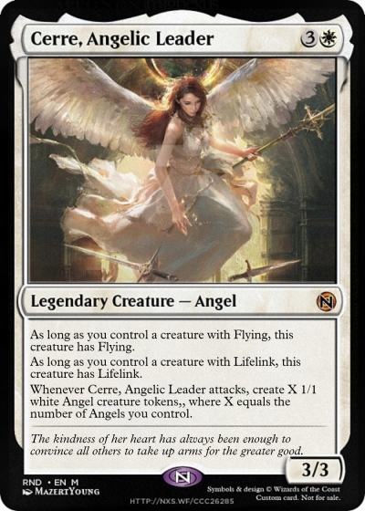 MTGNexus - Cerre, Angelic Leader