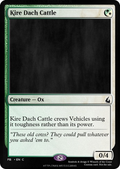 MTGNexus - Kire Dach Cattle