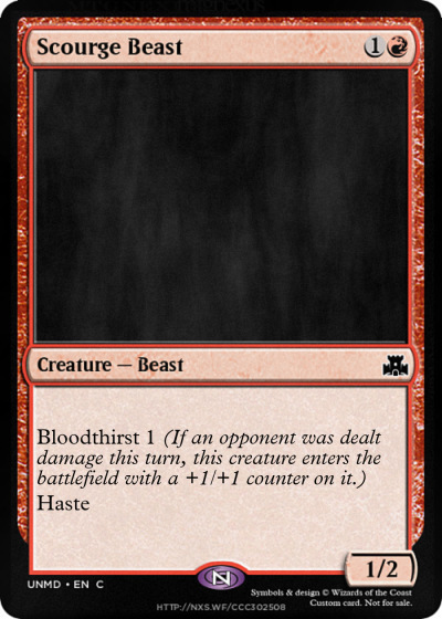 MTGNexus - Scourge Beast