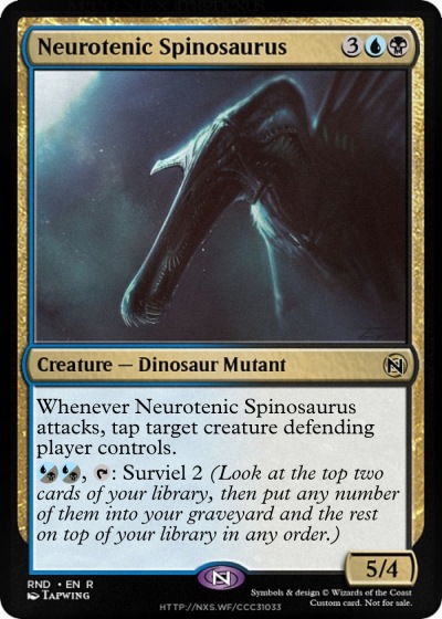 MTGNexus - Neurotenic Spinosaurus