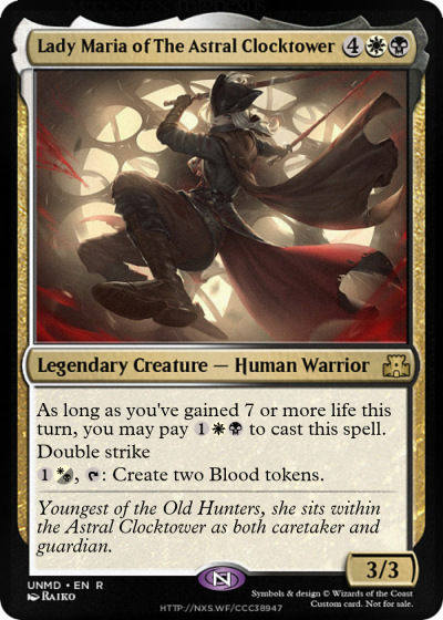 MTGNexus - Lady Maria of The Astral Clocktower