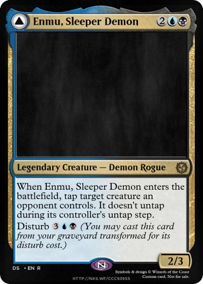 MTGNexus - Enmu, Sleeper Demon // Enmu, Lower Rank One