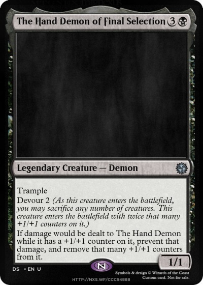 MTGNexus - The Hand Demon of Final Selection