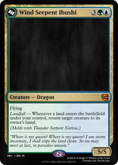 MTGNexus - Wind Serpent Ibushi // Narwa, The Allmother