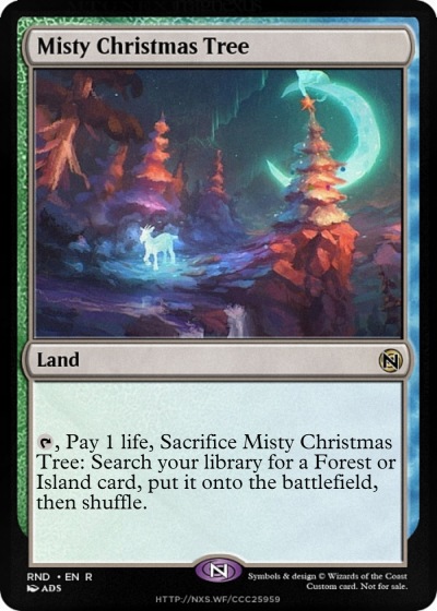 MTGNexus - Misty Christmas Tree